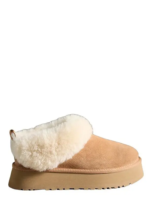 UGG Tazzelle Platform Slippers - Chestnut