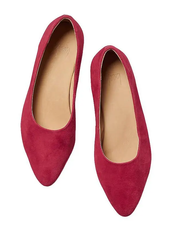 Beek Swoop Ballet Flats - Red
