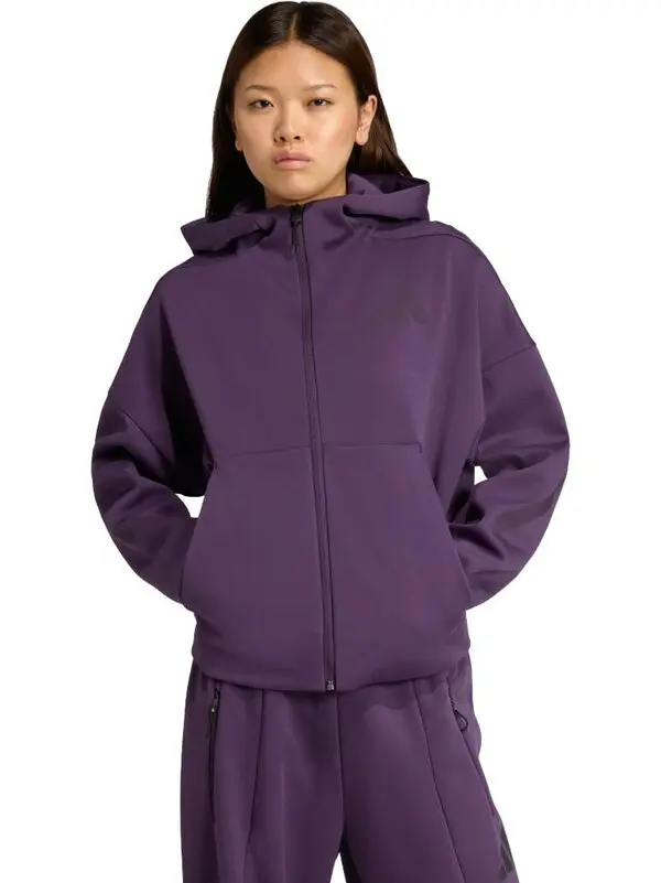 Adidas Z.n.e. Full-zip Hoodie - Aurora Plum