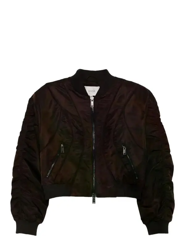 GESTUZ Bomber Jacket - Brown