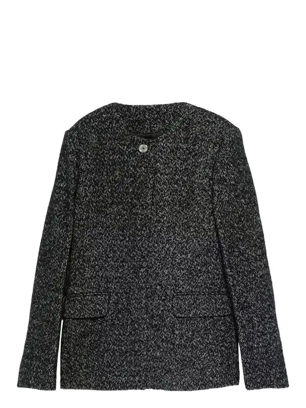 TOTEME Speckled Weave Jacket - Black