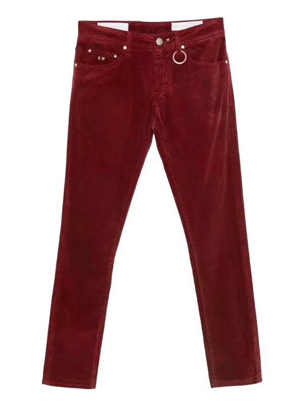 TRAMAROSSA Leonardo Corduroy Trousers - Red
