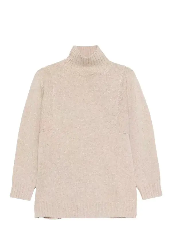 Max Mara High-neck Sweater - Neutrals