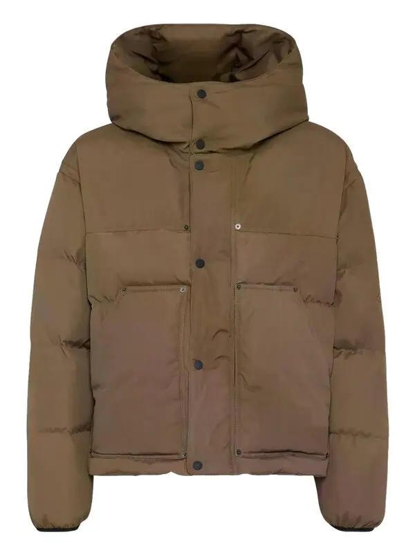 Dsquared2 Icon New Generation Utility Hooded Puffer Jacket - Brown