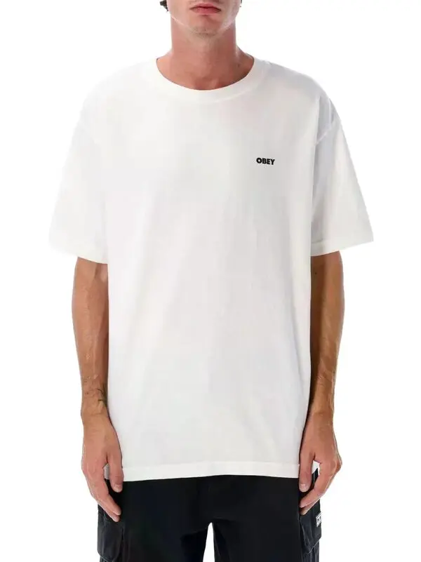 Obey Sound & Resistance T-shirt - White
