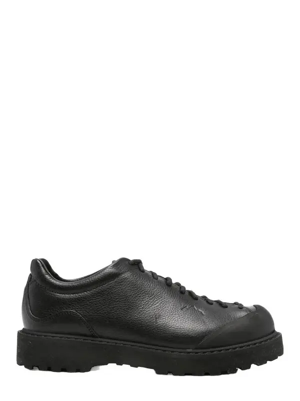 Diemme Ampezzo Leather Sneakers - Black