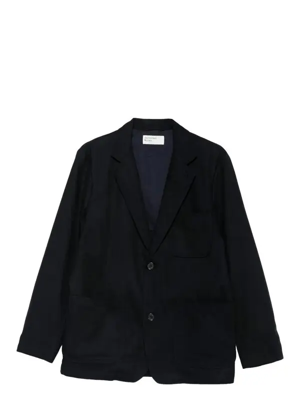 Universal Works Single-breasted Blazer - Blue
