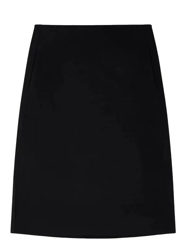 JIL SANDER Pocket Straight Skirt - Black