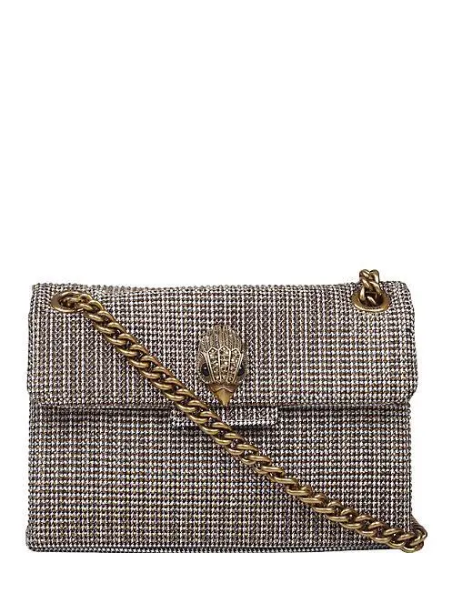 Kurt Geiger Mini Kensington Woven Cross-body Bag - Beige