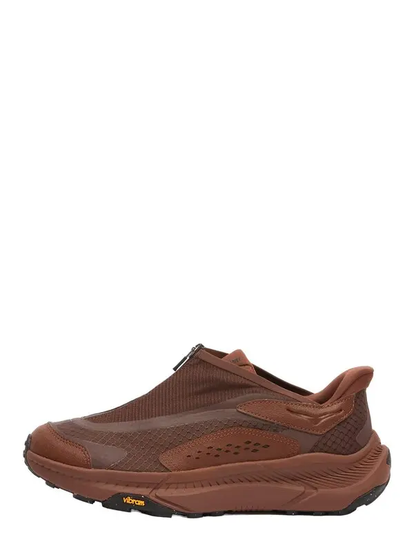 Hoka One One U Project Transport Sneaker - Mineral Brown/walnut