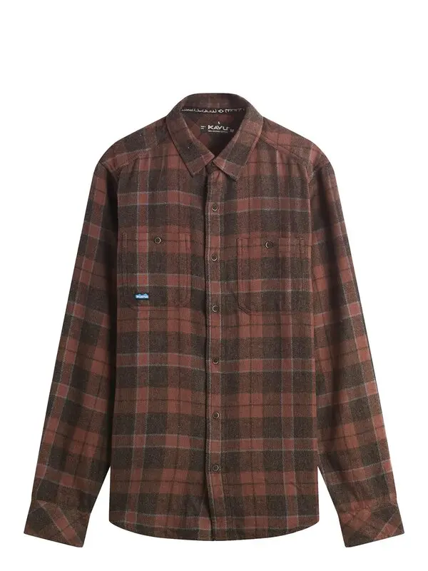 KAVU Big Joe Shirt - Mahogany Brown