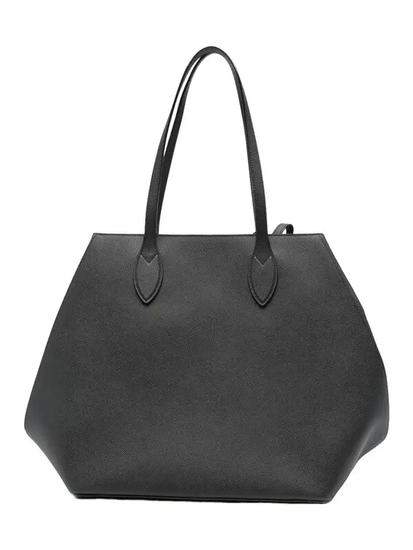 VALEXTRA Large Vivi Tote Bag - Black
