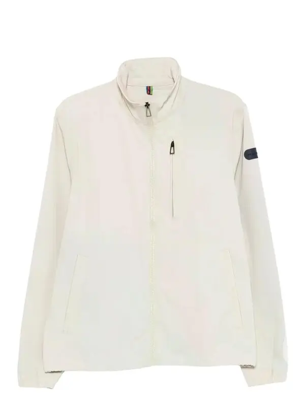 Paul Smith Zip-fastening Patch-pocket Track Jacket - Neutrals