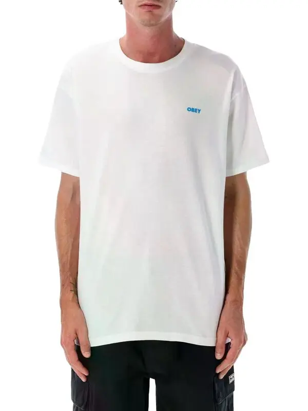 Obey Sound & Resistance T-shirt - White