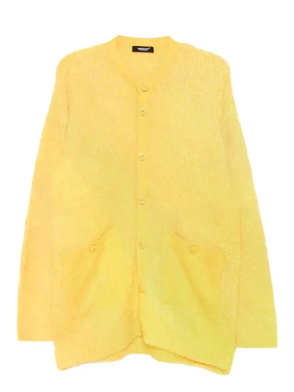 UNDERCOVERISM Crew-neck Cardigan - Yellow