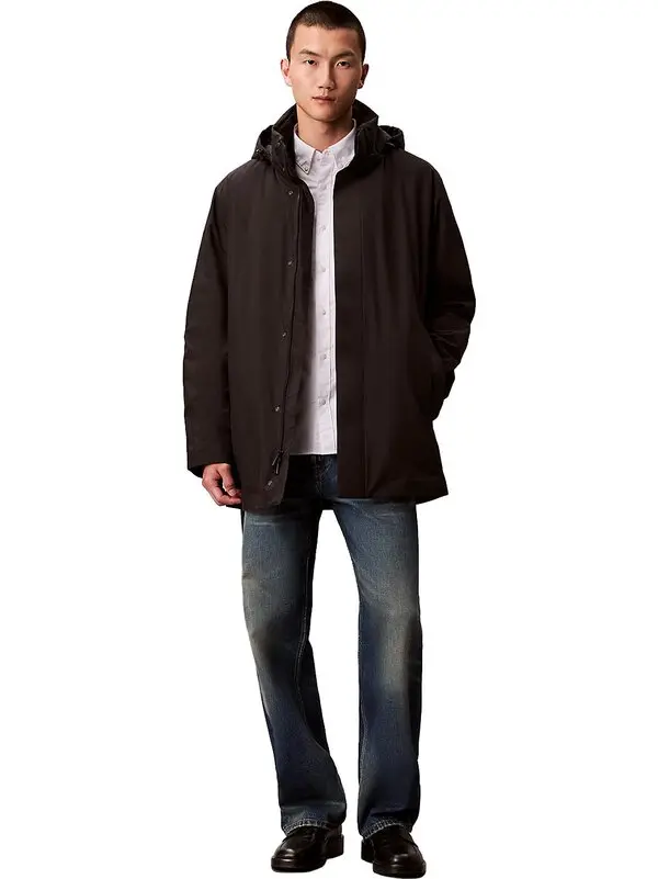 Calvin Klein Heavyweight Long Puffer Jacket - Black