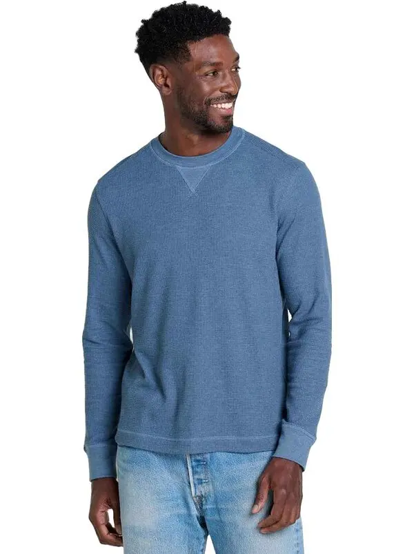 TOAD & CO Framer Ii Long Sleeve Crew - Pacific Blue