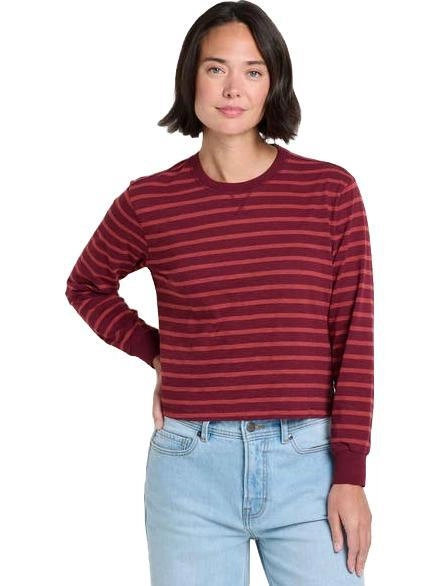 TOAD & CO Boundless Jersey Long Sleeve Tee - Port Pattern