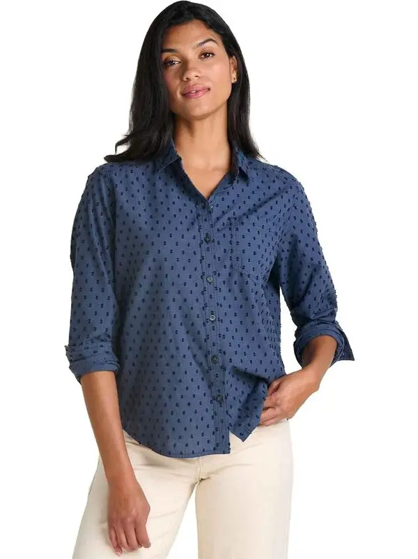 TOAD & CO Airscape Long Sleeve Shirt - Big Sky Pattern