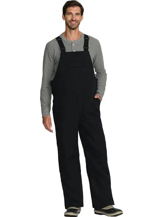 LANDS' END Expedition Winter Bib Snow Pants - Black