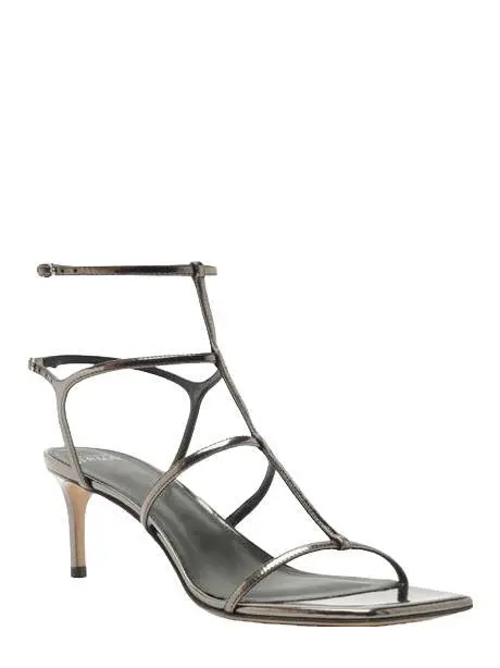ALEXANDRE BIRMAN Amanda Cage Sandal - Graphite