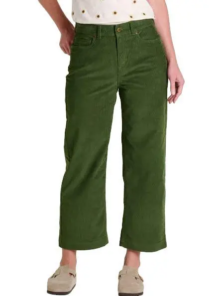 TOAD & CO Coaster Cord Wide Leg Pant - Epidote
