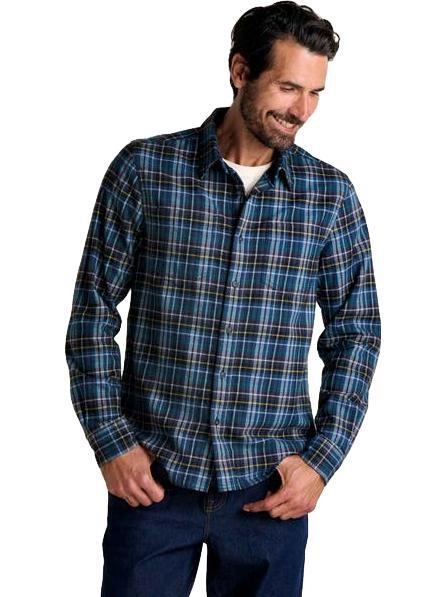 TOAD & CO Pinevale Long Sleeve Shirt - Big Sky Pattern