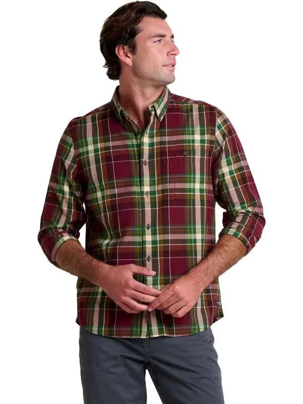 TOAD & CO Airscape Long Sleeve Shirt - Port Madras