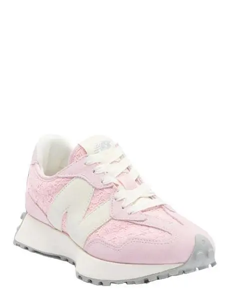 NEW BALANCE 327 Lace Sneakers - Rose Sugar/sea Salt