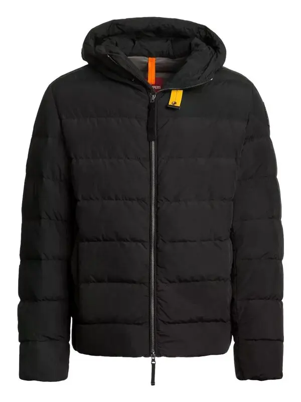 PARAJUMPERS Cassian Hooded Down Jacket - Black