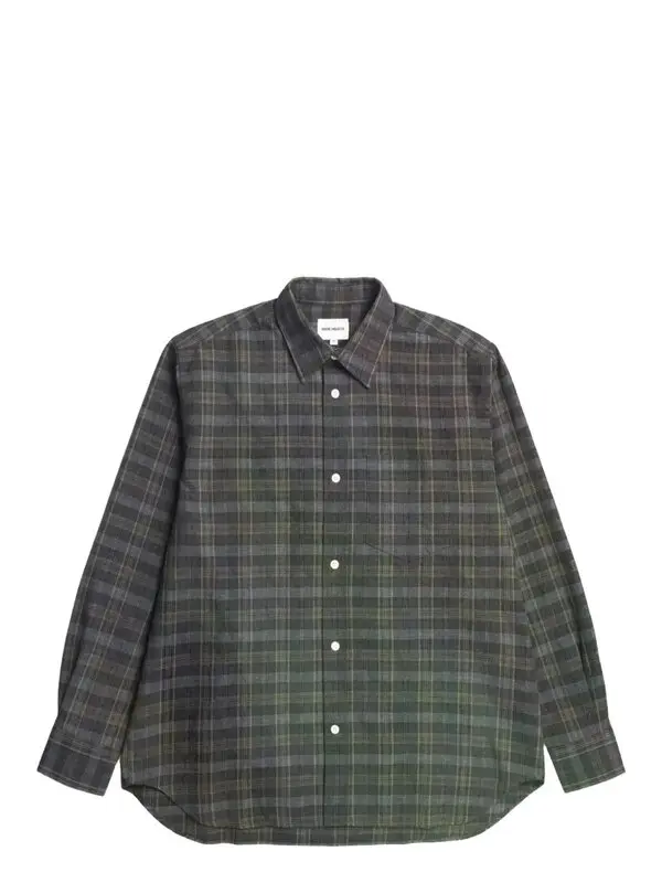 Norse Projects Checked Shirt - Grey