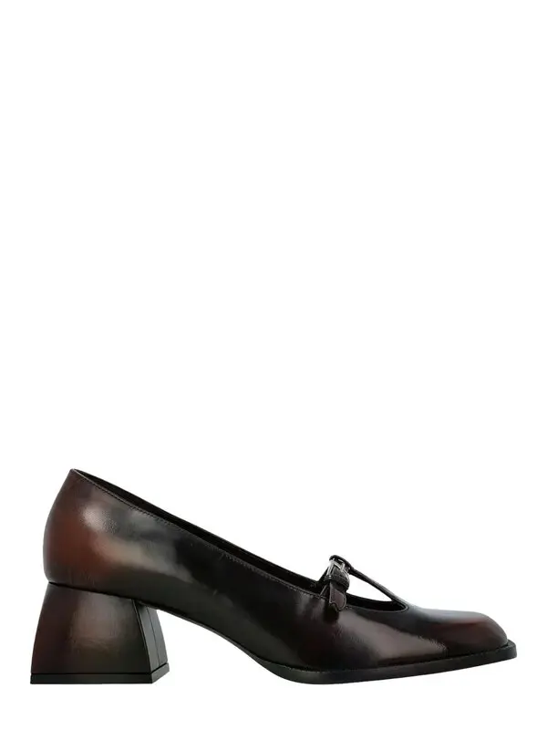 NODALETO 55mm Buckle-detail Pumps - Brown