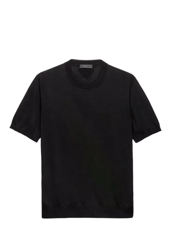 Prada Round-neck T-shirt - Black