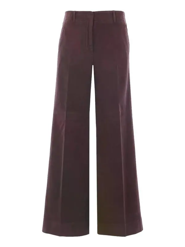 Incotex Ilya Wide-leg Trousers - Brown