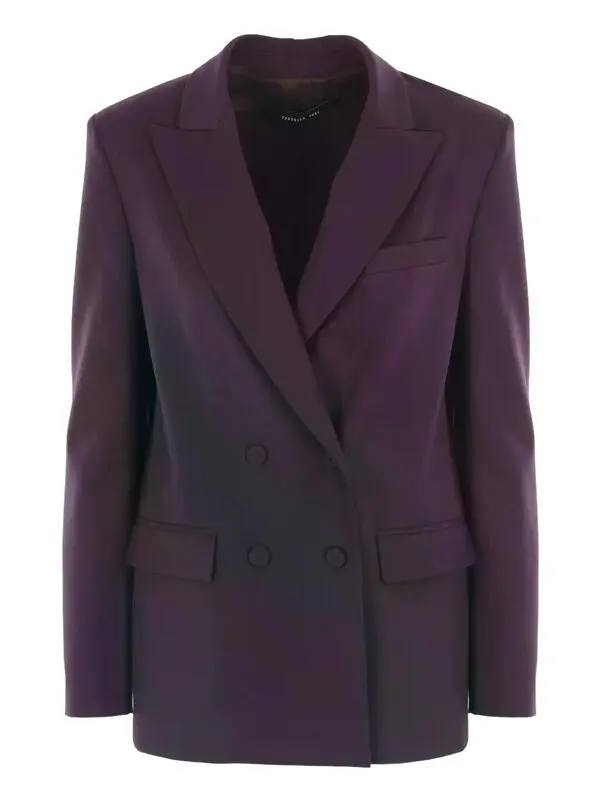 Federica Tosi Double-breasted Blazer - Purple