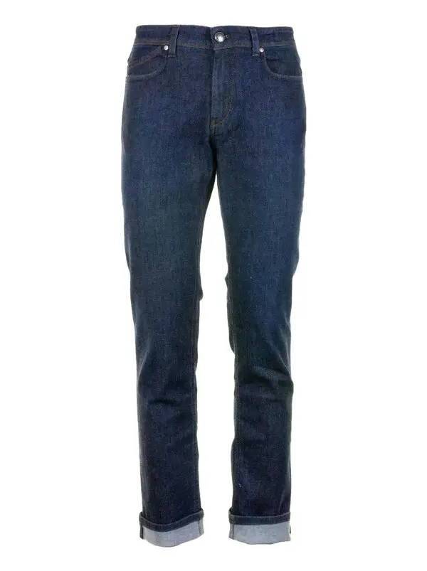 RE-HASH Cuffed Jeans - Blue