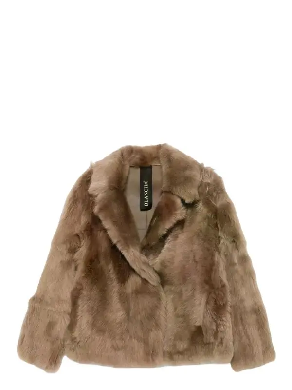 BLANCHA Shearling Jacket - Brown