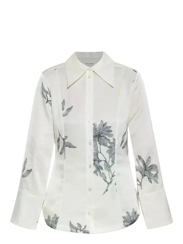BY MALENE BIRGER Floral-print Blouse - White