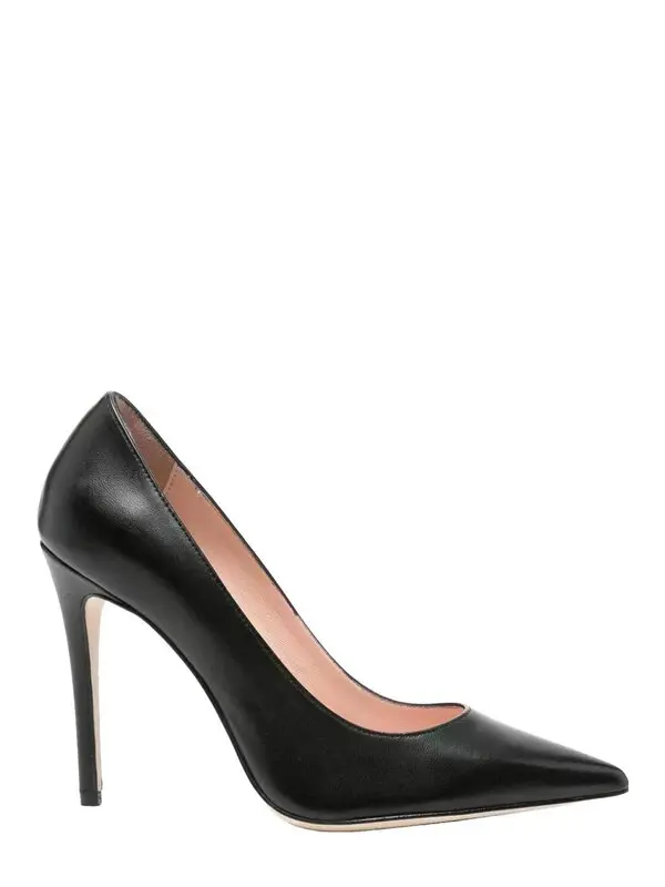 ANNA F. Pointed-toe Stiletto Pumps - Black