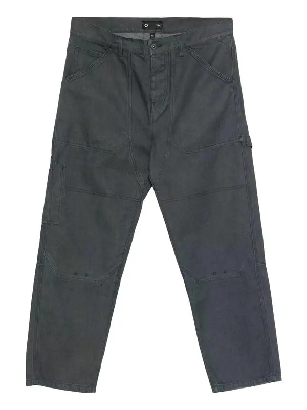 TRC Paneled Pocket Jeans - Grey