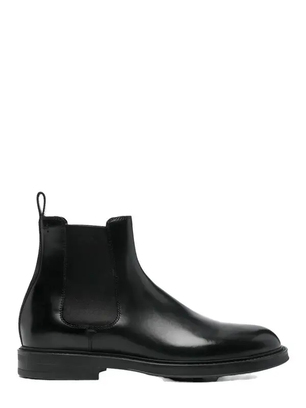 HENDERSON BARACCO Leather Chelsea Boots - Black