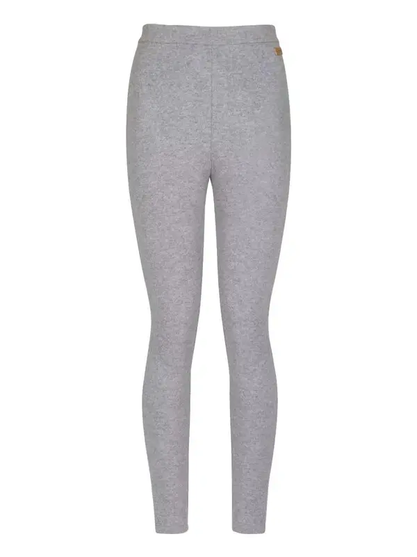 Balmain Knit Leggings - Grey