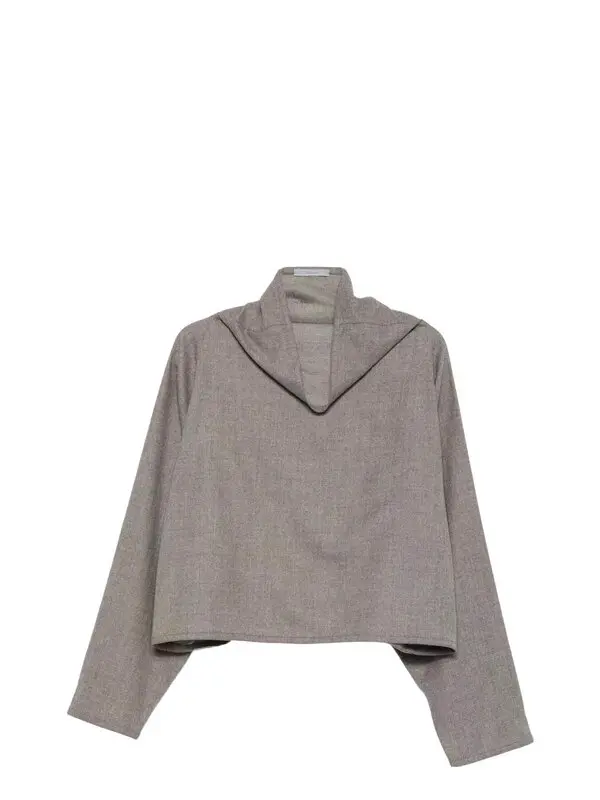 Dusan Cropped Top - Grey