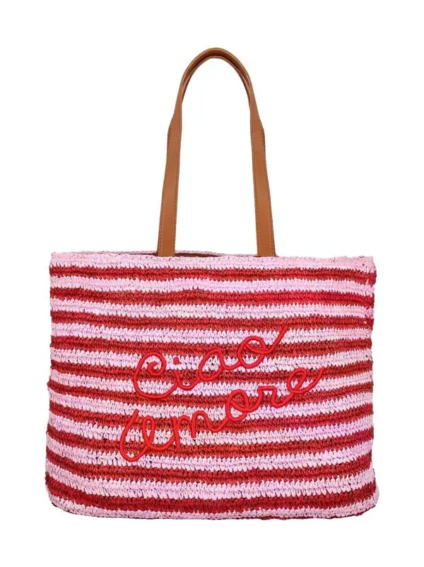 Giada Benincasa Ciao Amore Tote Bag - Pink