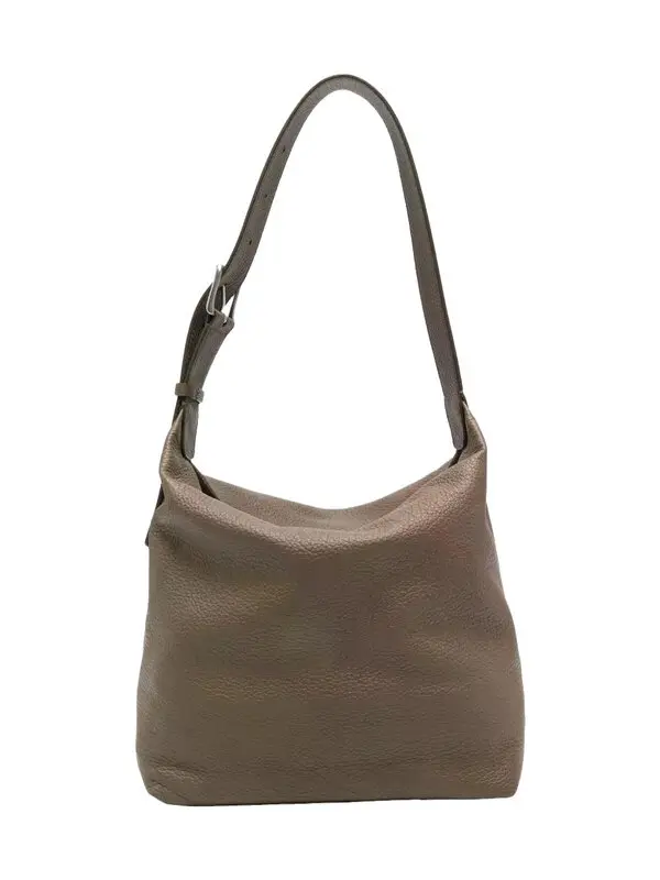 THE ROW Isa Leather Shoulder Bag - Brown