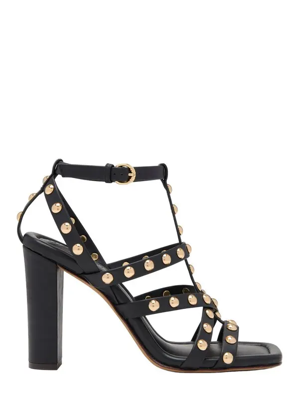 Ulla Johnson Bijou Studded High Heel - Noir
