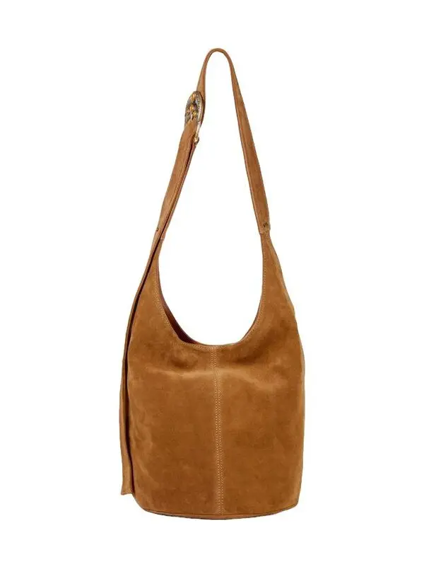 Ba&sh Youyou Leather Bucket Bag - Brown