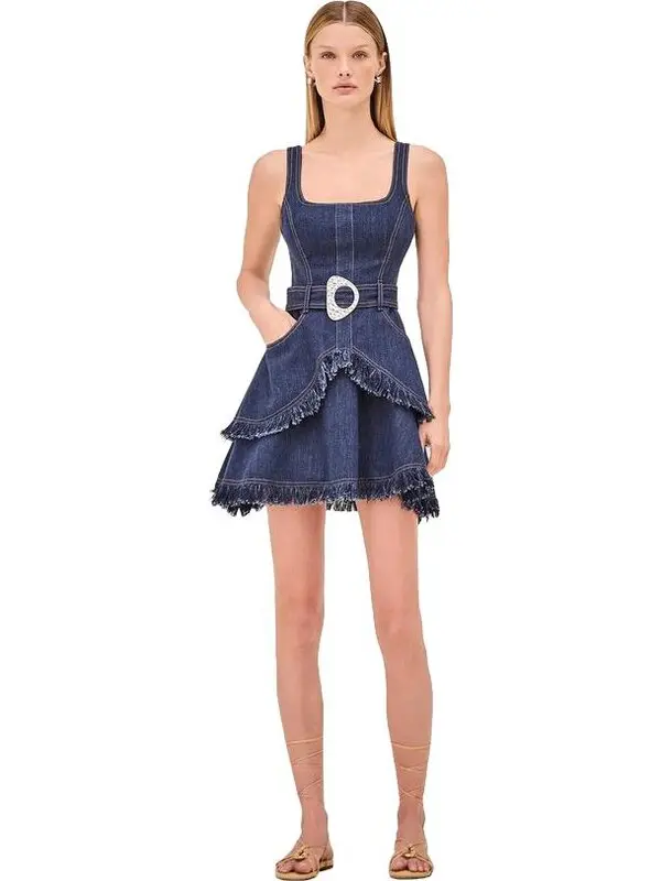 Alexis Macey Mini Dress - Denim
