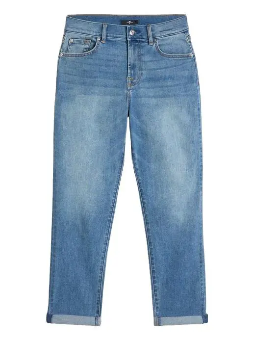 7 For All Mankind Josefina Denim Jeans - Natural