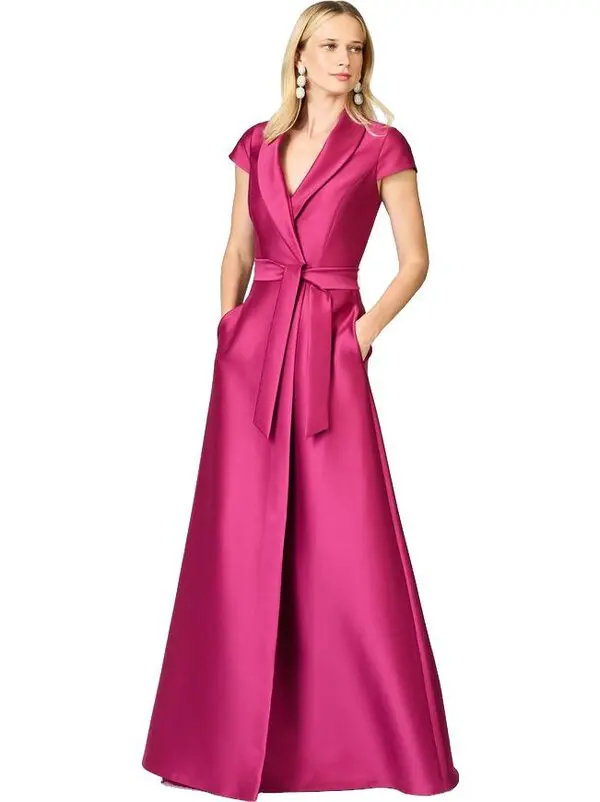 Sachin & Babi Etienne Gown - Red